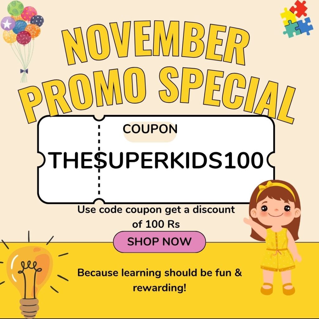 Activity box for Kids Ages 2–8 | learning kits |The Super kids